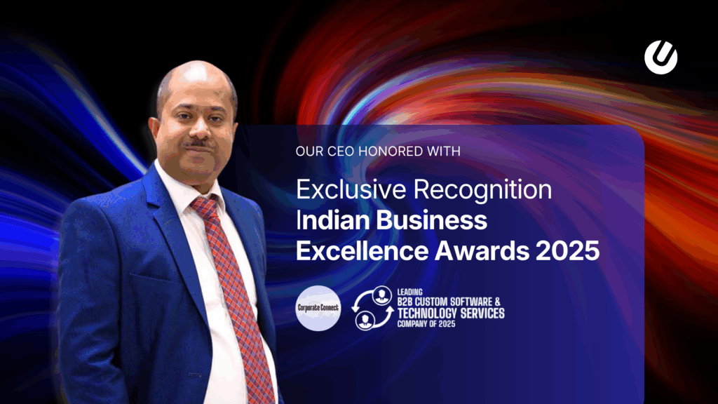 Unified Infotech CEO at Indian Business Excellence Awards